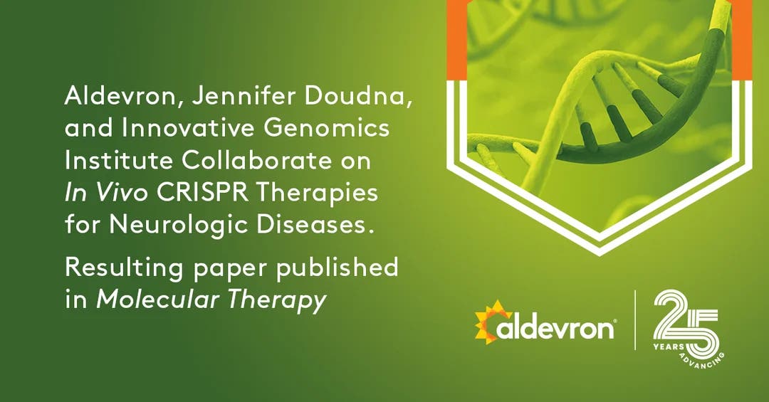 Aldevron, Jennifer Doudna, and Innovative Genomics Institute ...
