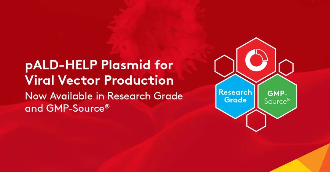 Aldevron Now Offering Its pALD-Help Plasmid for Viral Vector Production ...