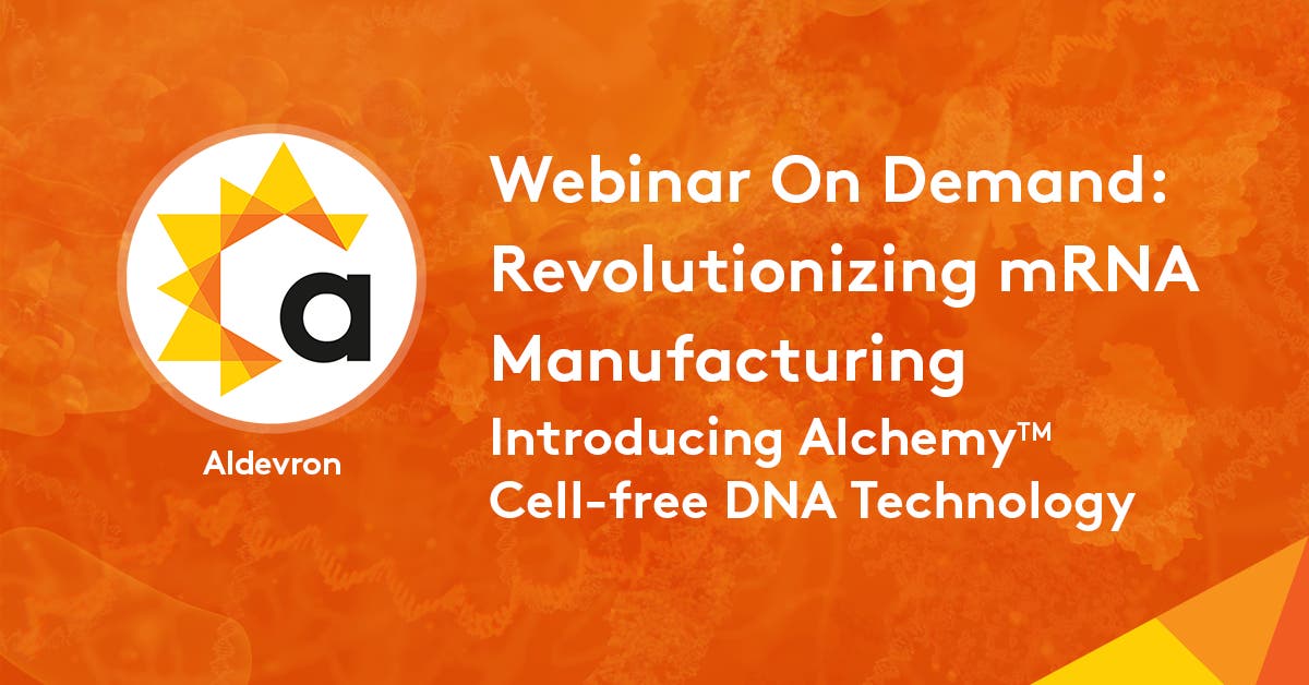 Webinar: Revolutionizing mRNA Manufacturing
